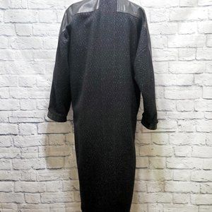 David Benjamin | Jackets & Coats | David Benjamin Black Wool Leather ...